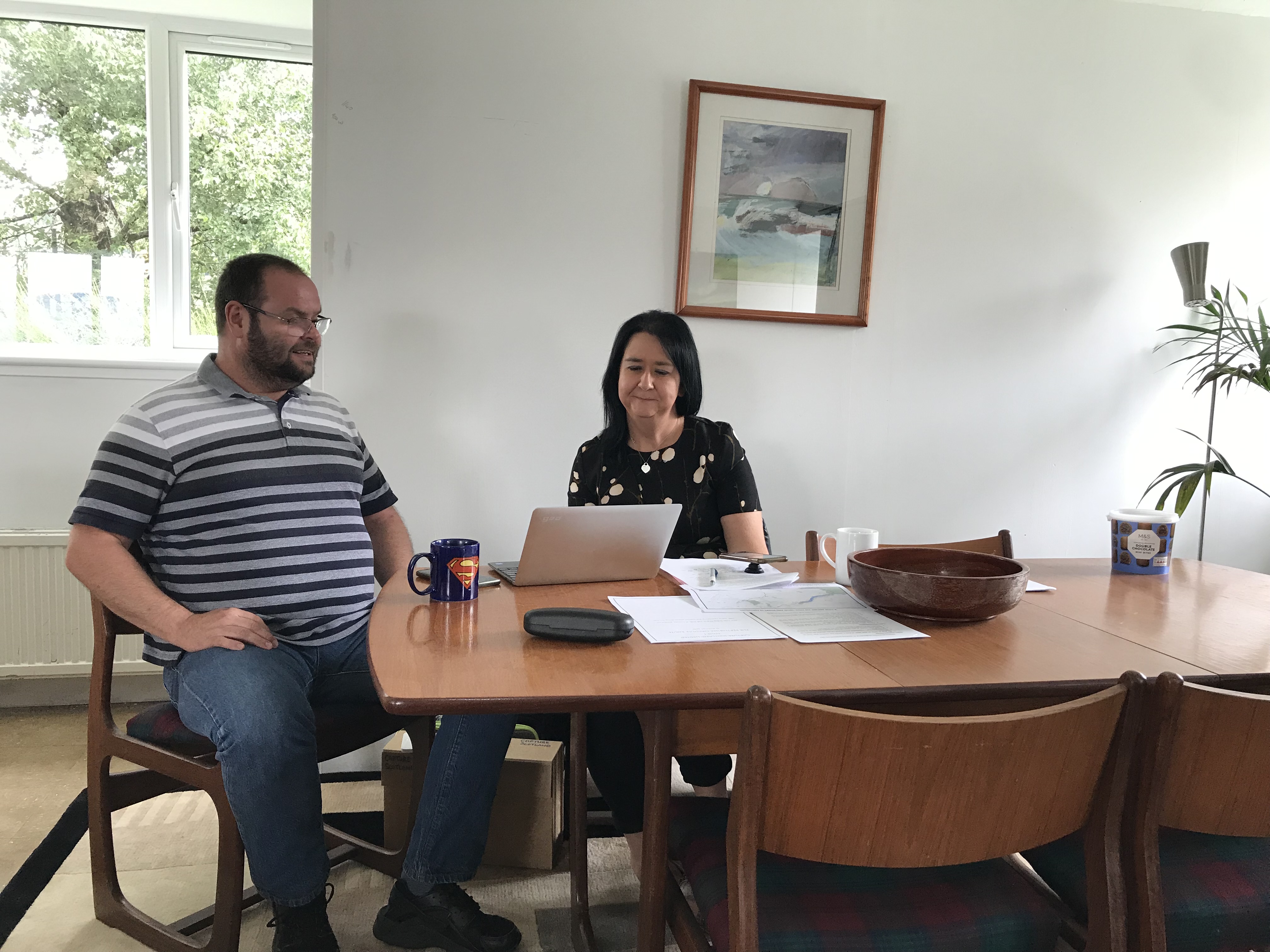 Open for business – the first month – Comrie Workspace