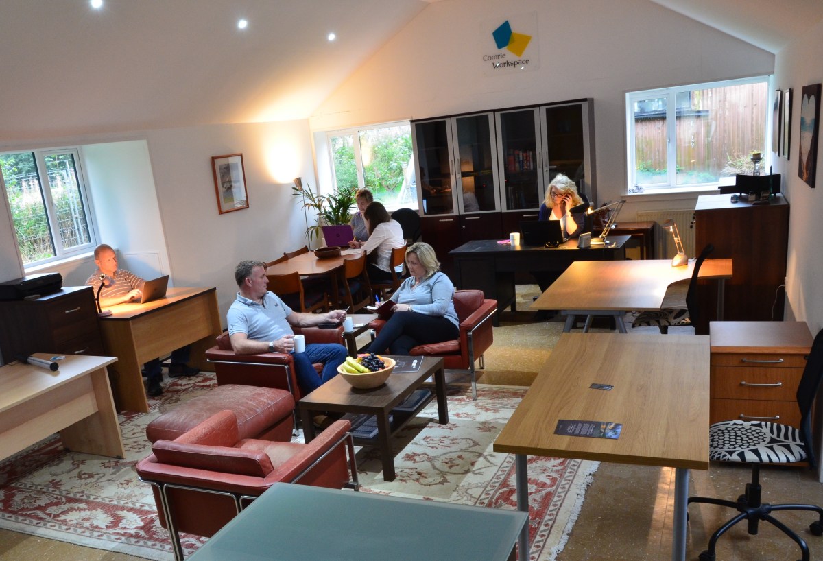 Open for business – the first month – Comrie Workspace